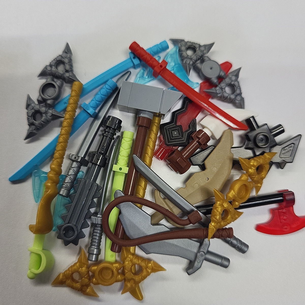 Lego Ninjago Weapons Accessories 10pcs – deezbricks