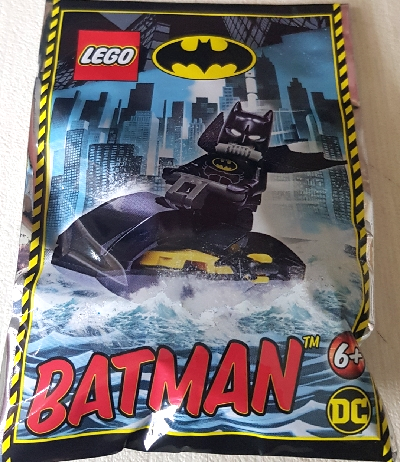 Lego DC Foil / Paper Pack #212224 Batman with Jet Ski foil pack ...