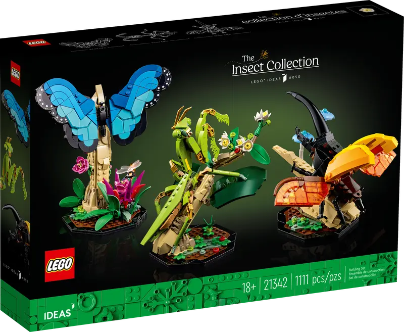 Lego Ideas #21342 The Insect Collection – deezbricks
