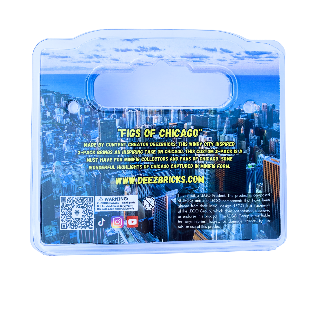 Deezbricks Custom Figures "Figs of Chicago" – deezbricks