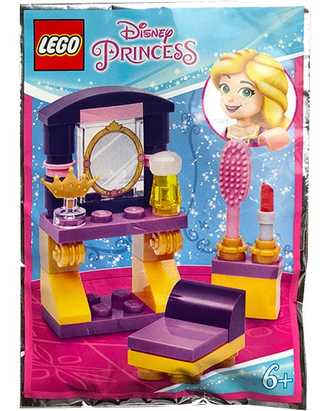 Lego Disney Foil / Paper Pack #302101 Rapunzel's Dressing Table foil p ...