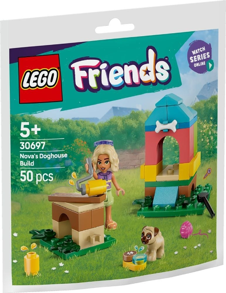Lego Friends Paper Bag #30697 Nova's Doghouse Build – deezbricks