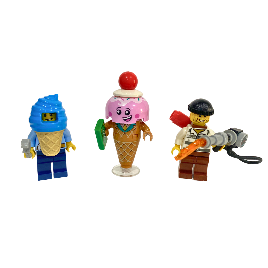 Deezbricks Custom Figures "Ice Cream Battle Pack" – deezbricks