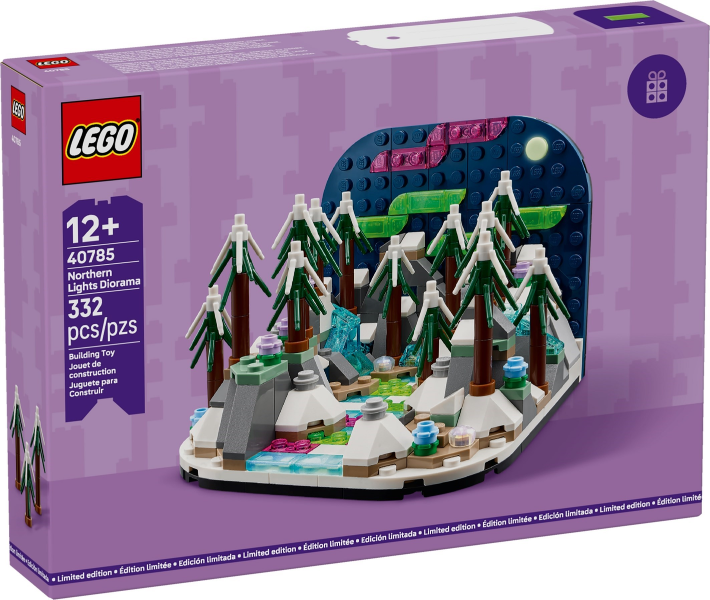 Lego #40785 Northern Lights Diorama – deezbricks