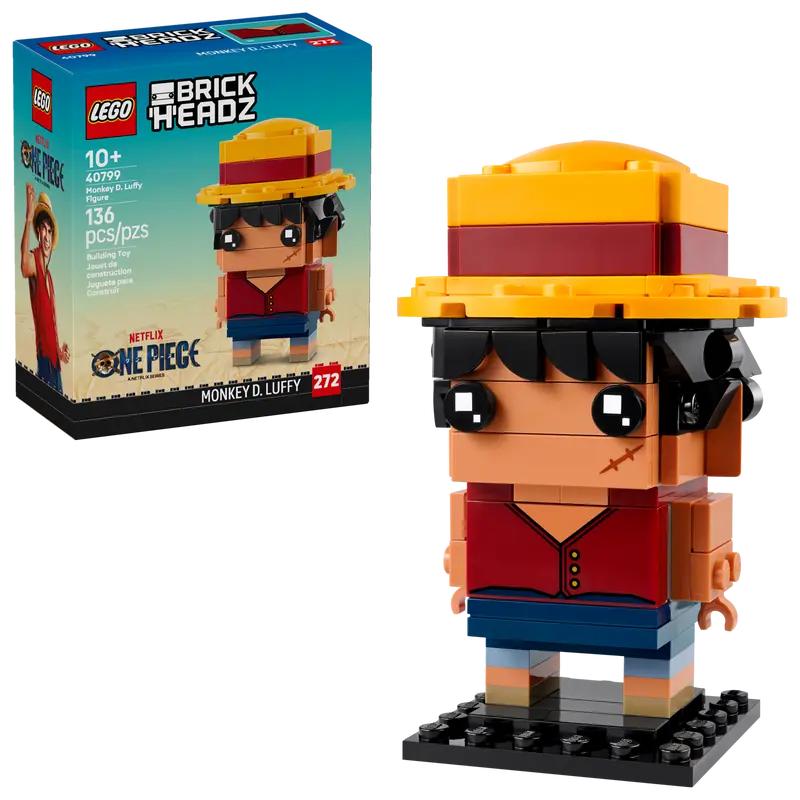 Lego One Piece #40799 Monkey D. Luffy Figure – deezbricks