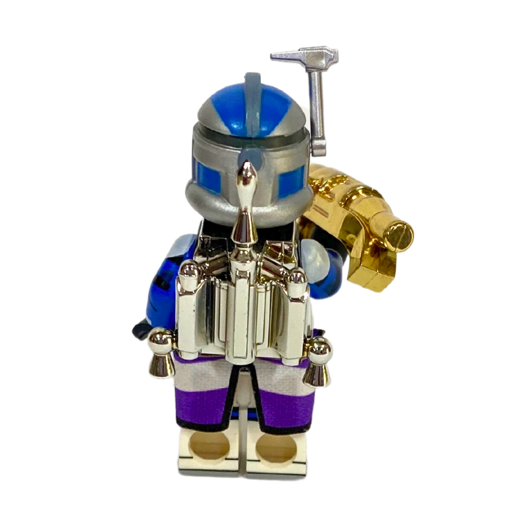 Deezbricks Custom Figure Series 1 Figure 3 "Chrome Daddy" – deezbricks