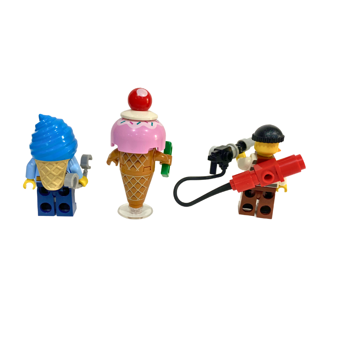Deezbricks Custom Figures "Ice Cream Battle Pack" – deezbricks