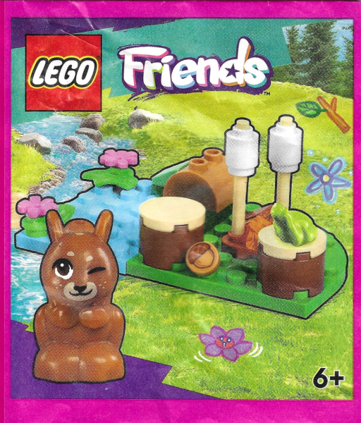 Lego Friends Foil / Paper Pack #562411 Squirrel with Campfire – deezbricks