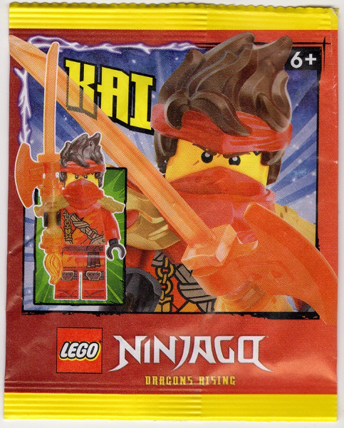 Lego Ninjago Foil / Paper Pack #892511 Kai paper bag #4 – deezbricks