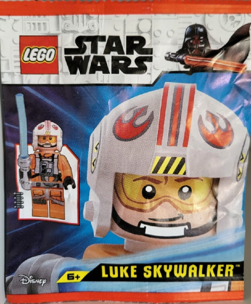 Lego Star Wars Foil / Paper Pack #912507 Luke Skywalker paper bag #2 ...