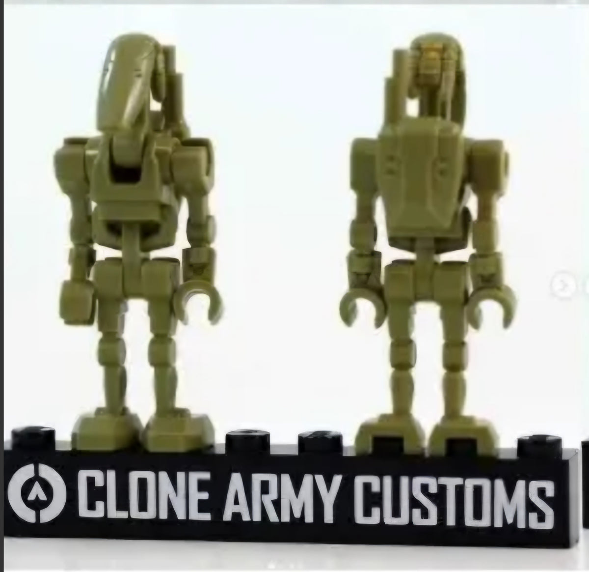 CAC B1 Combat Clanker (Olive Green) Figure – deezbricks