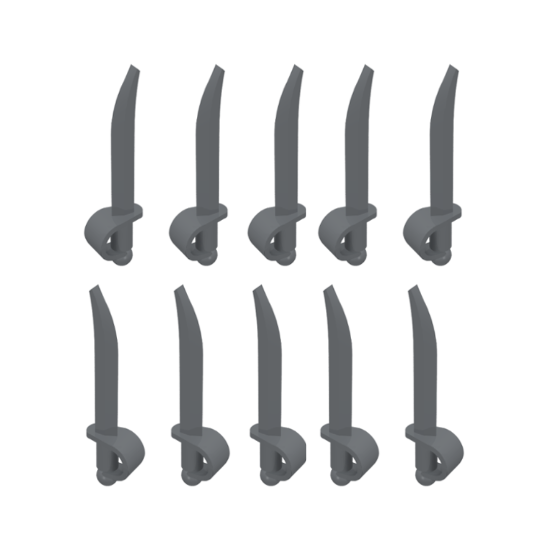 Lego Pirate Swords 10 Pack – deezbricks
