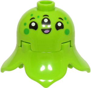 Alien - Dome Top Head cty1757 – deezbricks