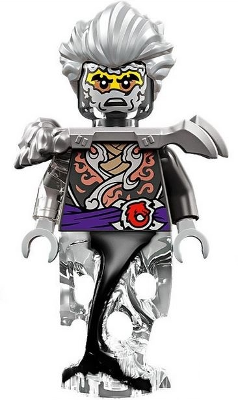 Cinder - Pearl Dark Gray and Flat Silver Armor, Ghost Legs njo901 ...