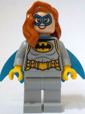 Batgirl - Minifigure, Light Bluish Gray Suit sh0965 – deezbricks